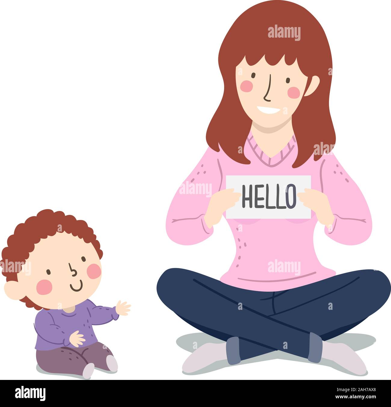 Mum hi hi-res stock photography and images - Alamy