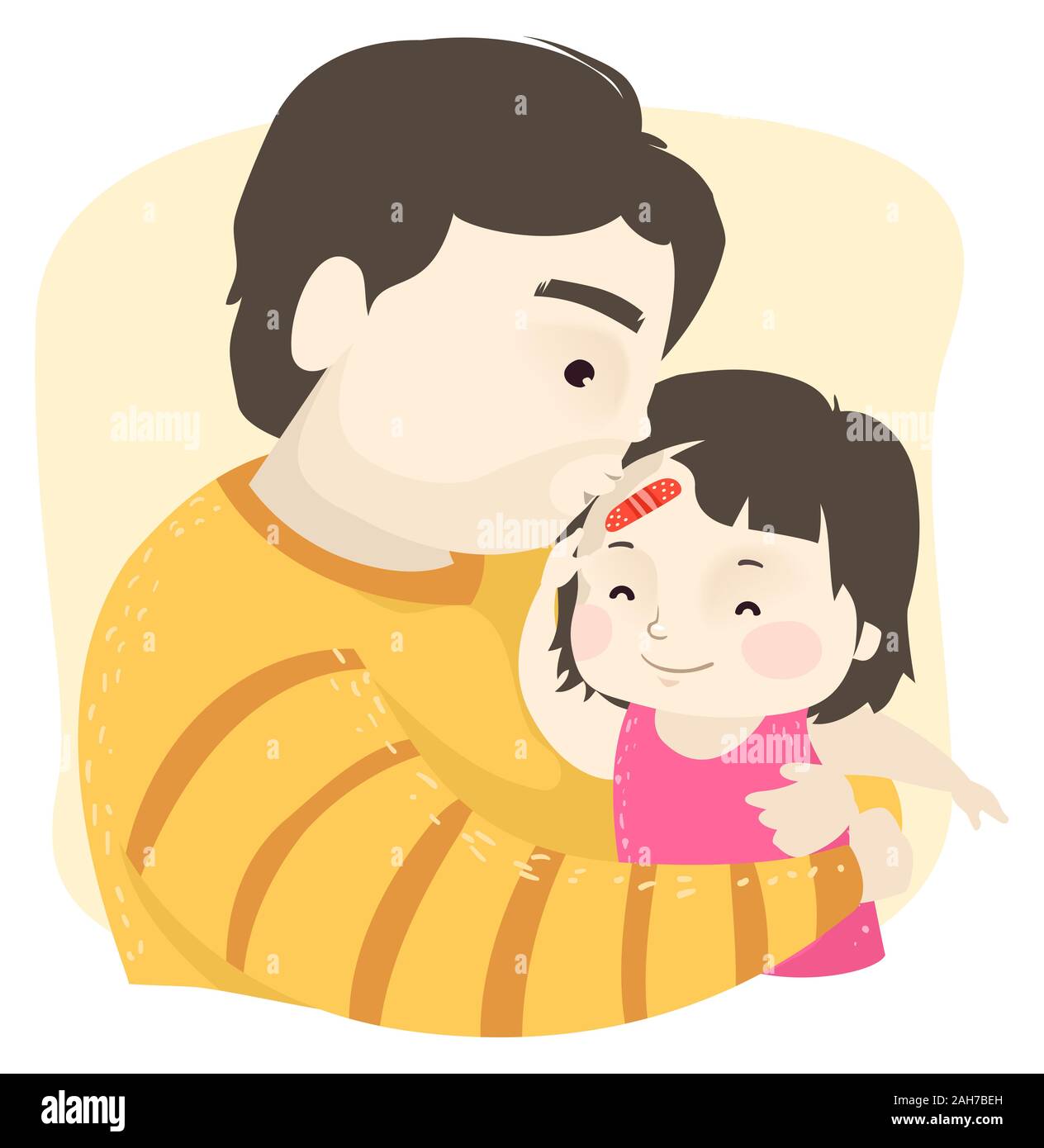 Top 115 + Hug forehead kiss cartoon images - Delhiteluguacademy.com