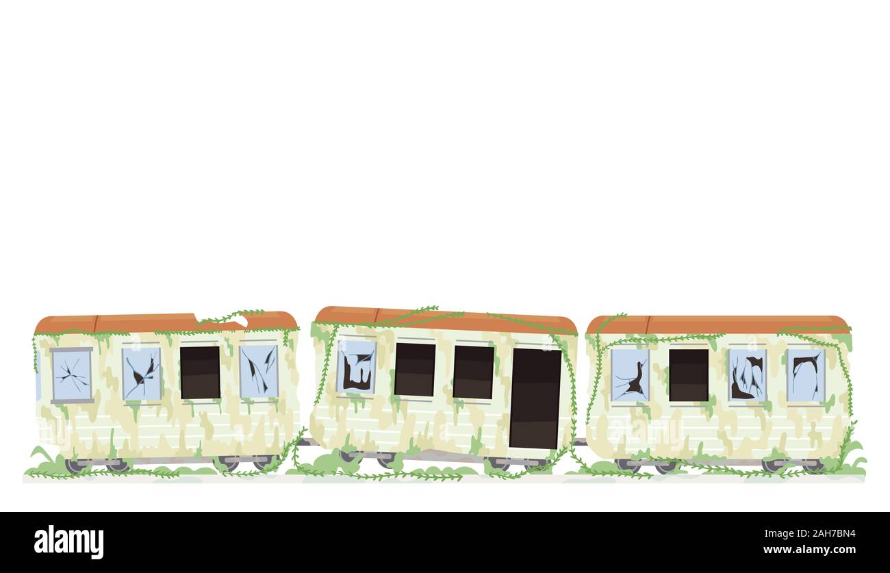 Abandoned broken windows Cut Out Stock Images & Pictures - Alamy