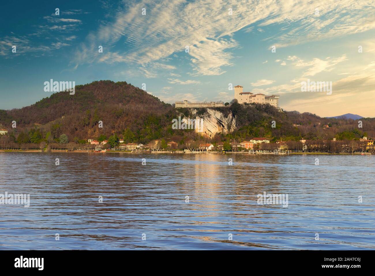 Angera fortress hi-res stock photography and images - Alamy