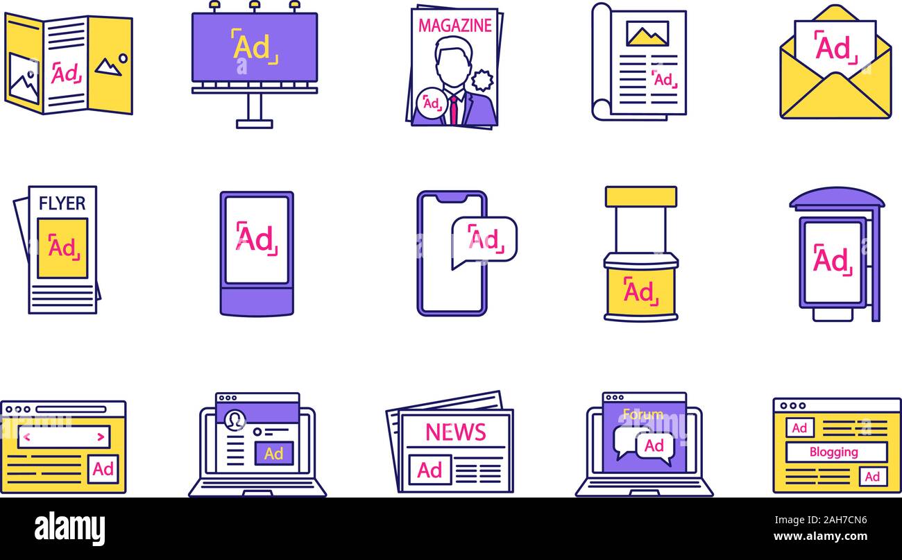 Digital billboards Stock Vector Images - Alamy