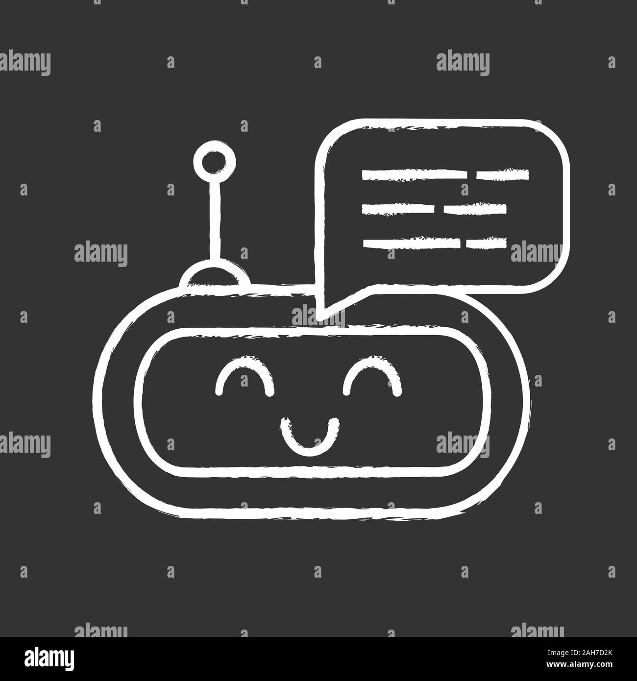 Chatbot text Black and White Stock Photos & Images - Alamy