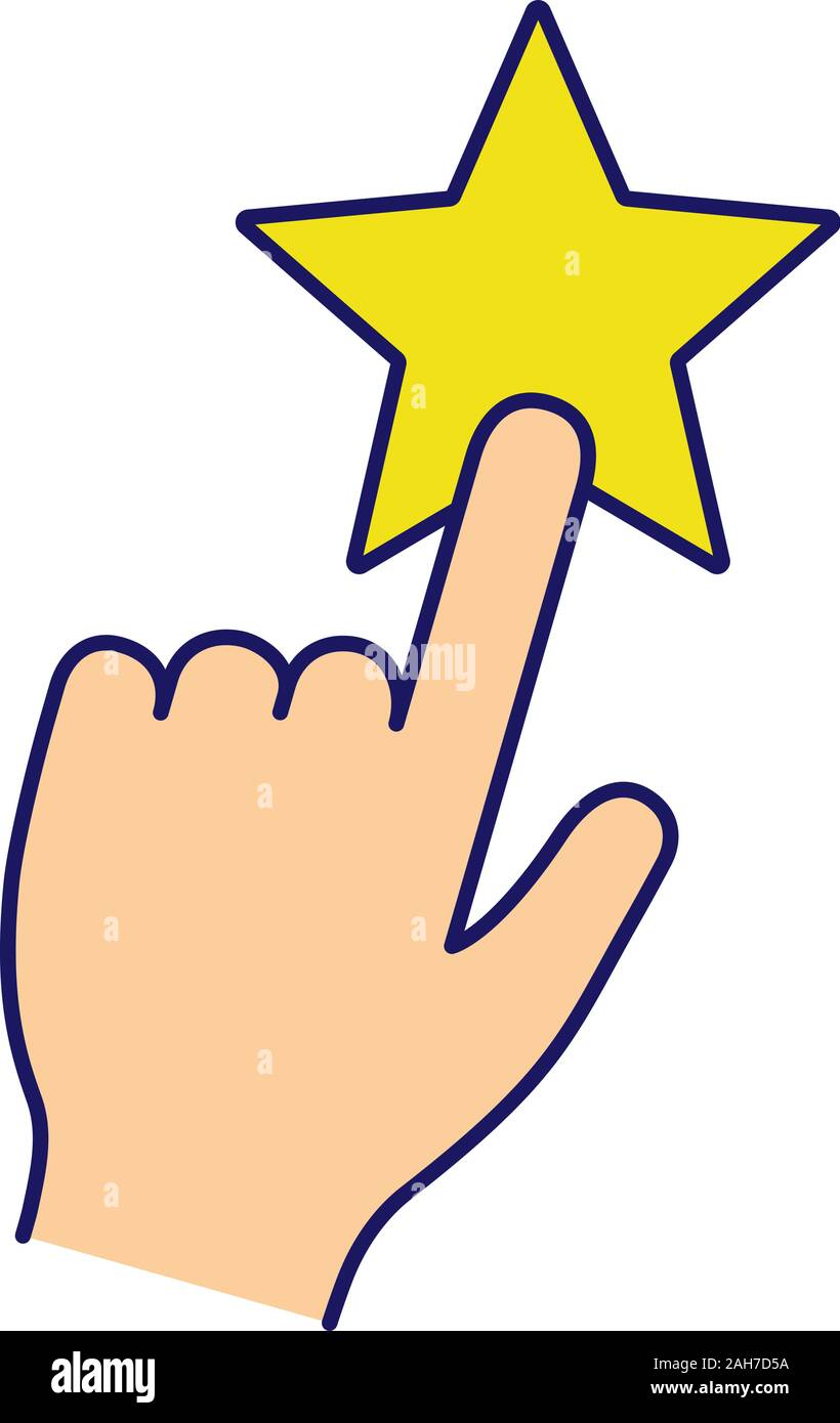 Rating color icon. Add to favorite button. Feedback and review. Star ...