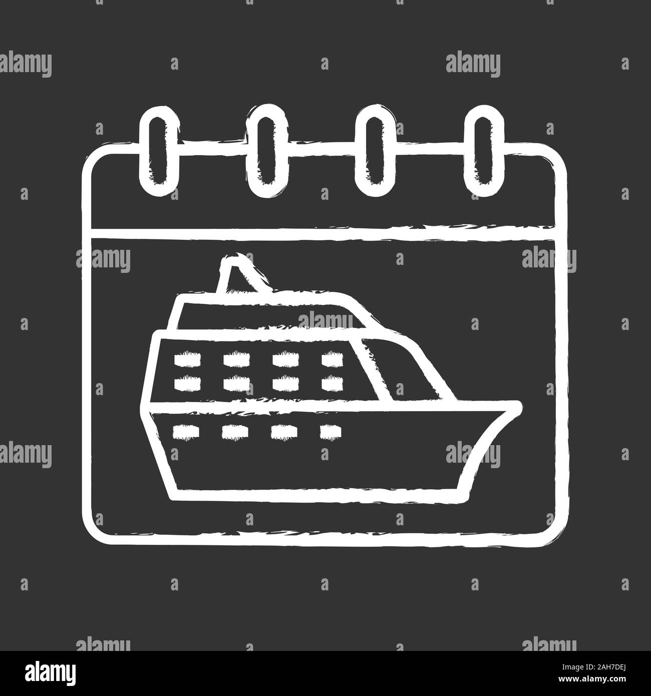 Cruise ship schedule Stock Vector Images - Alamy