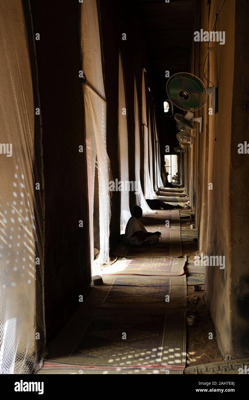 MALI, Djenne , Grand Mosque built from clay is an UNESCO world heritage ...