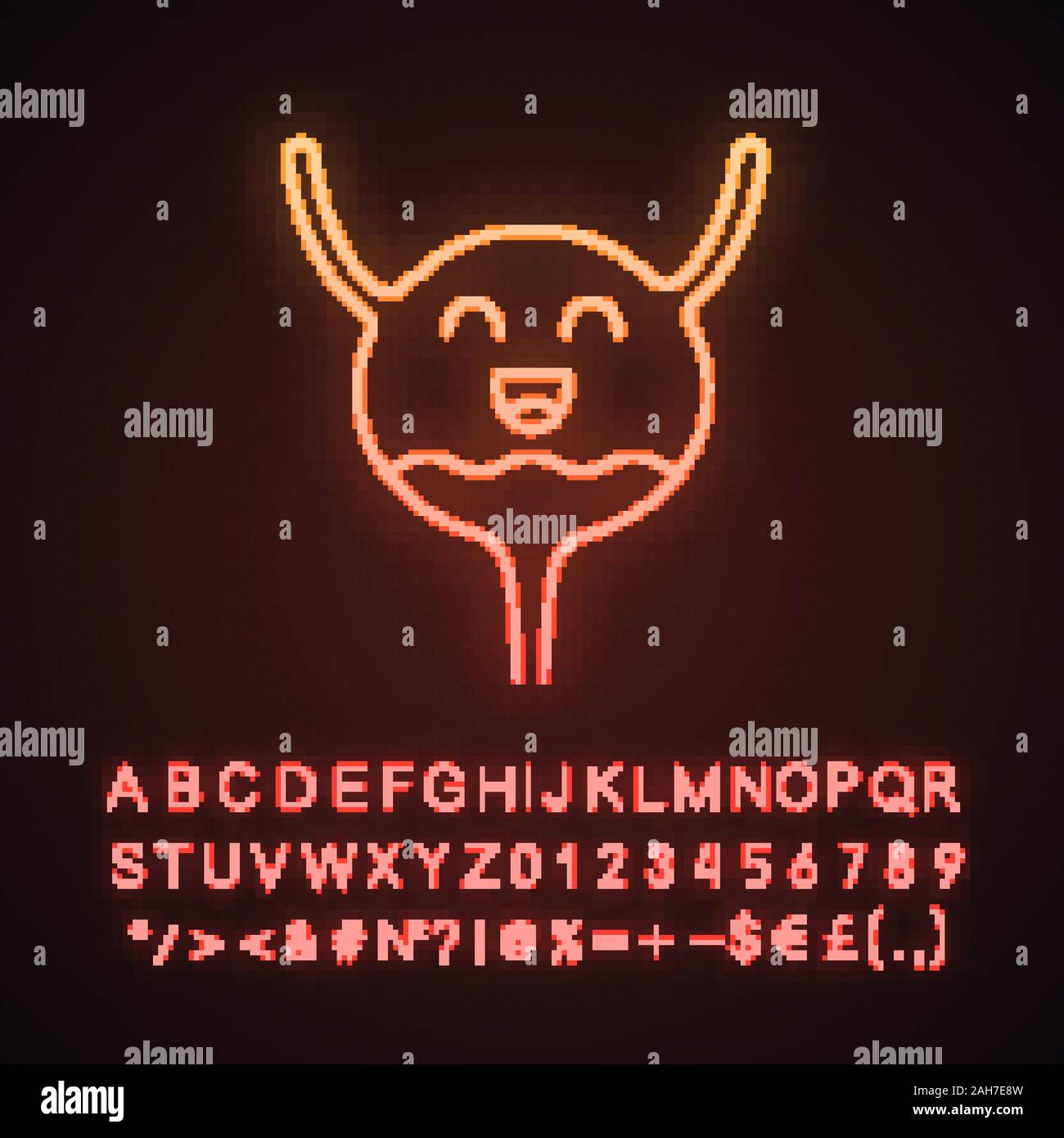 Smiling urinary bladder neon light icon. Healthy urinary tract. Urinary ...