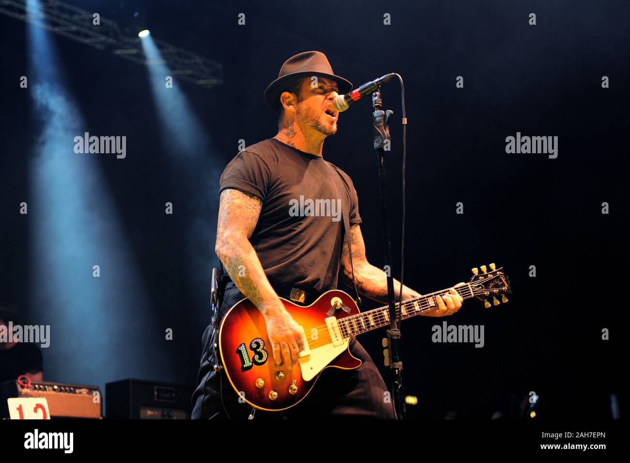 Italy Milan, June 14th 2009,Music festival"Rock in Idro"at the ...