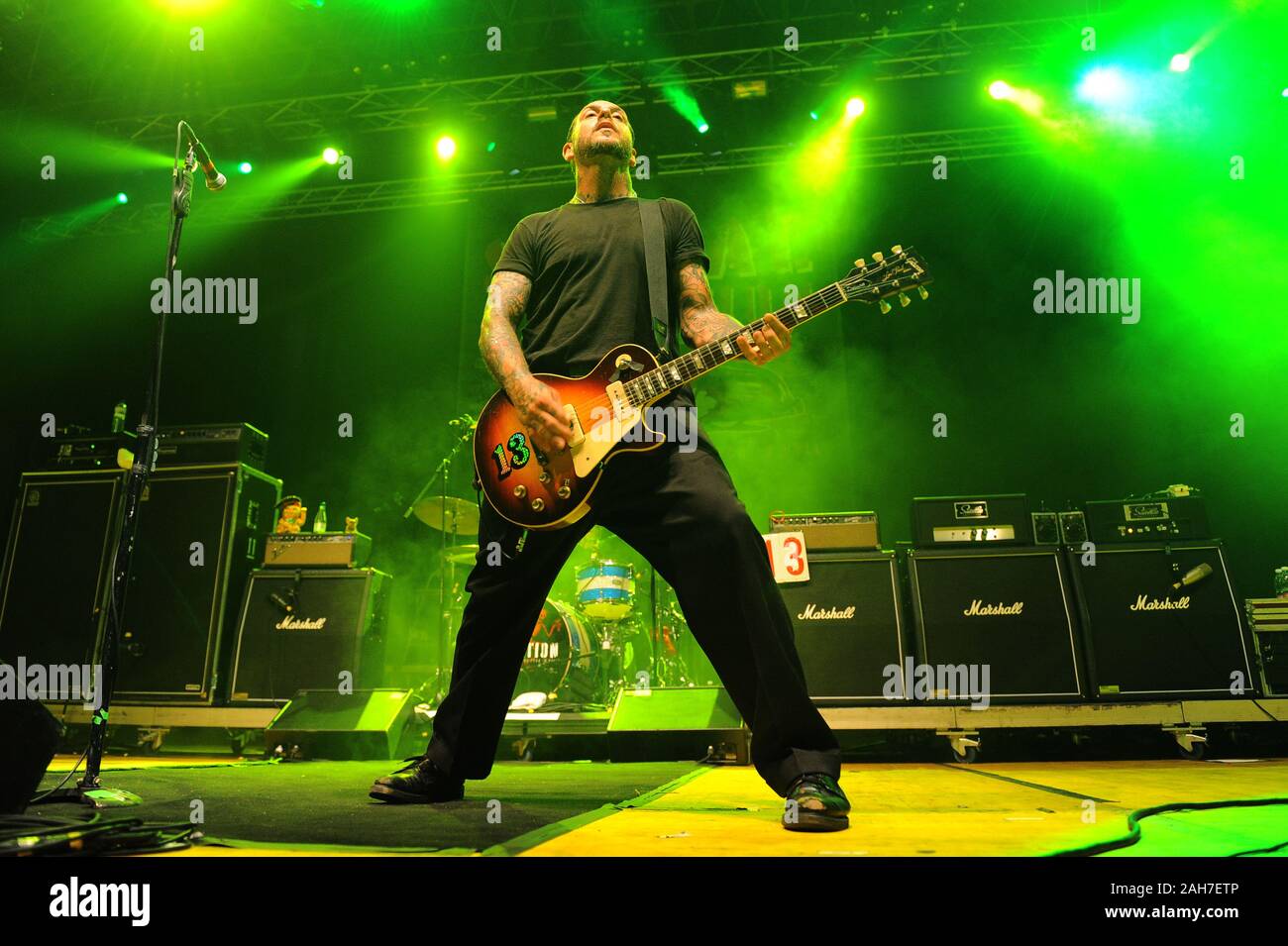 Italy Milan, June 14th 2009,Music festival"Rock in Idro"at the ...