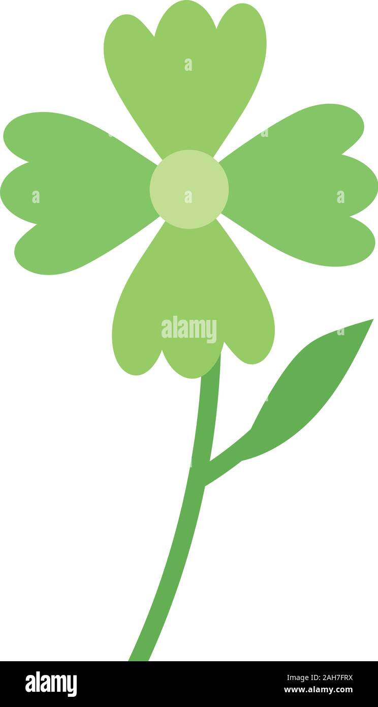 Natural green flower design, floral nature plant ornament garden ...