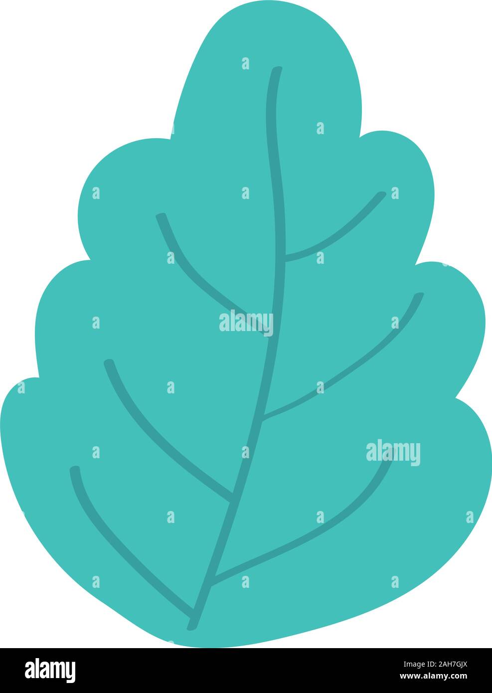 Isolated natural leaf design of Floral nature plant garden ornament ...