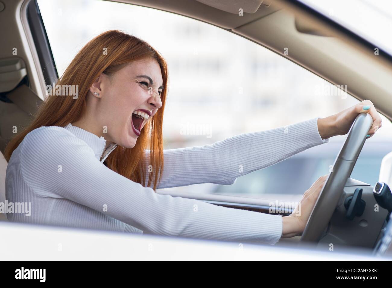 Closeup portrait of pissed off displeased angry aggressive woman ...