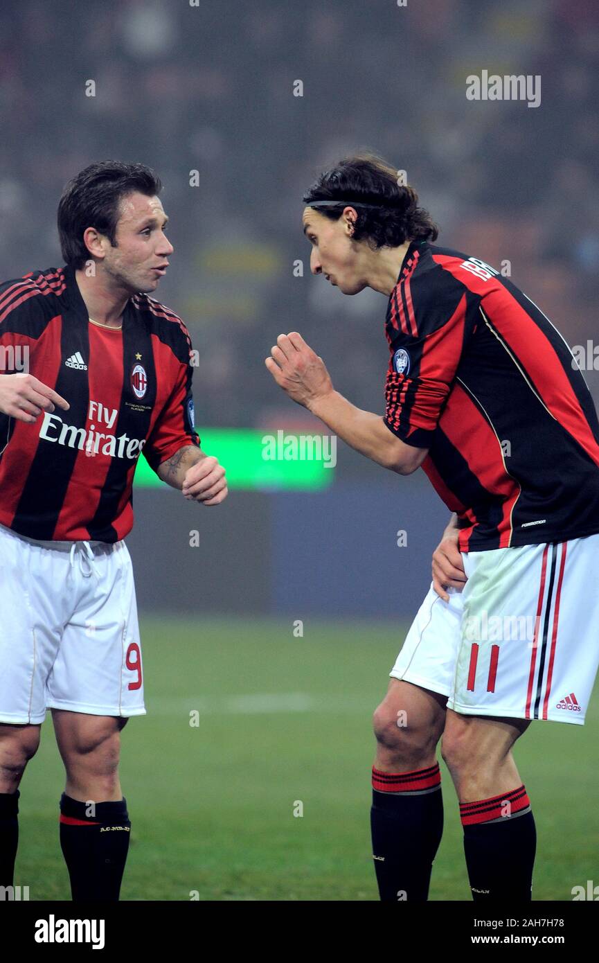 Milan Italy, 01 February 2011, " SAN SIRO " Stadium, Serious Football ...