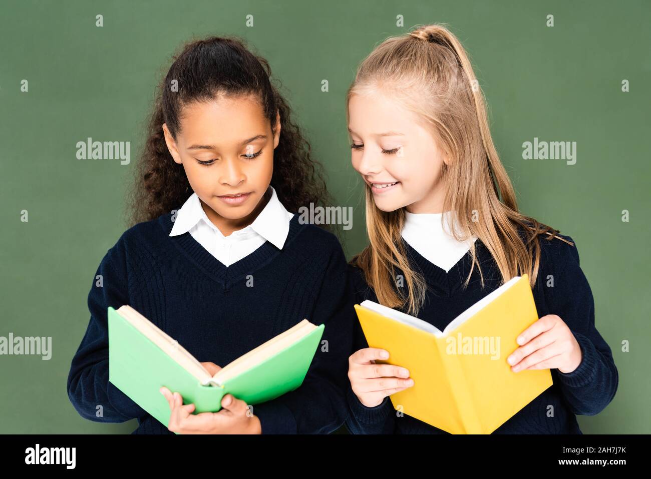 African kids reading school uniform hi-res stock photography and images ...