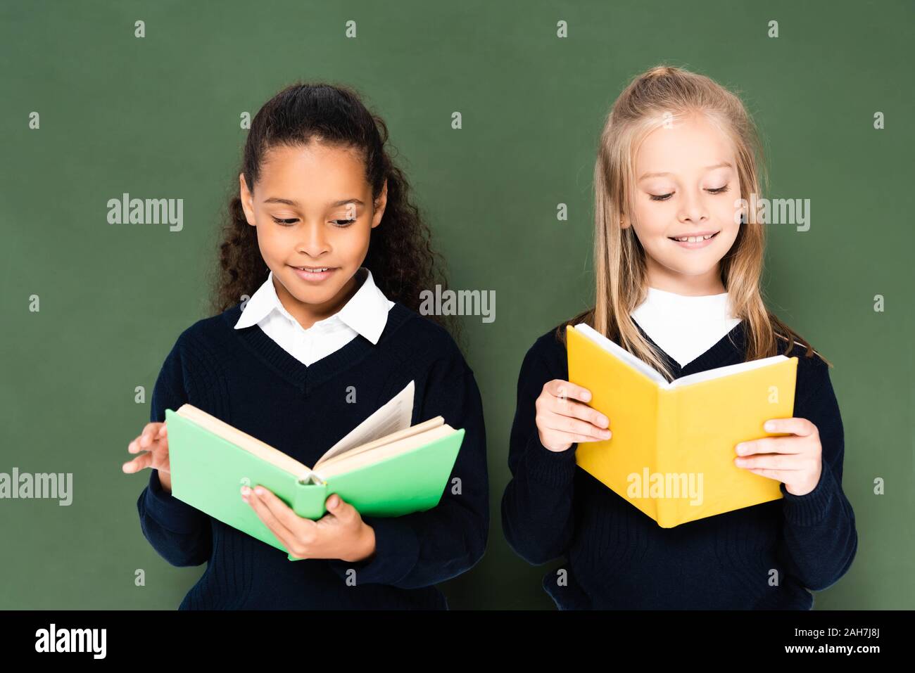 African kids reading school uniform hi-res stock photography and images ...