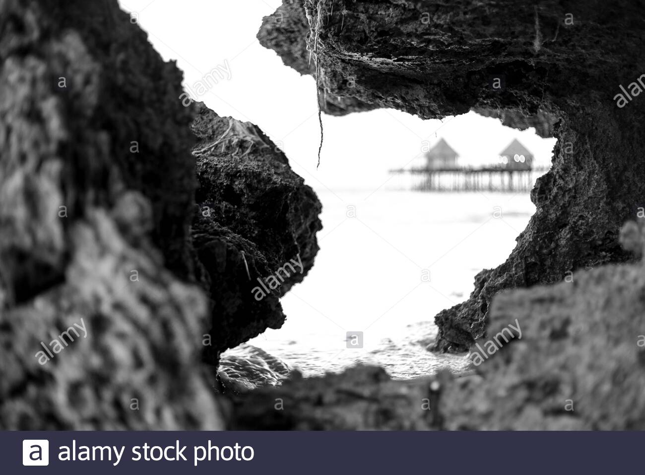 Zanzibar Black and White Stock Photos & Images - Alamy