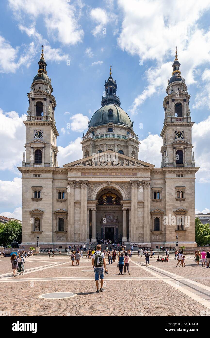 Budapest, Hungary - June 30 2018: Old church in Budapest Stock Photo ...