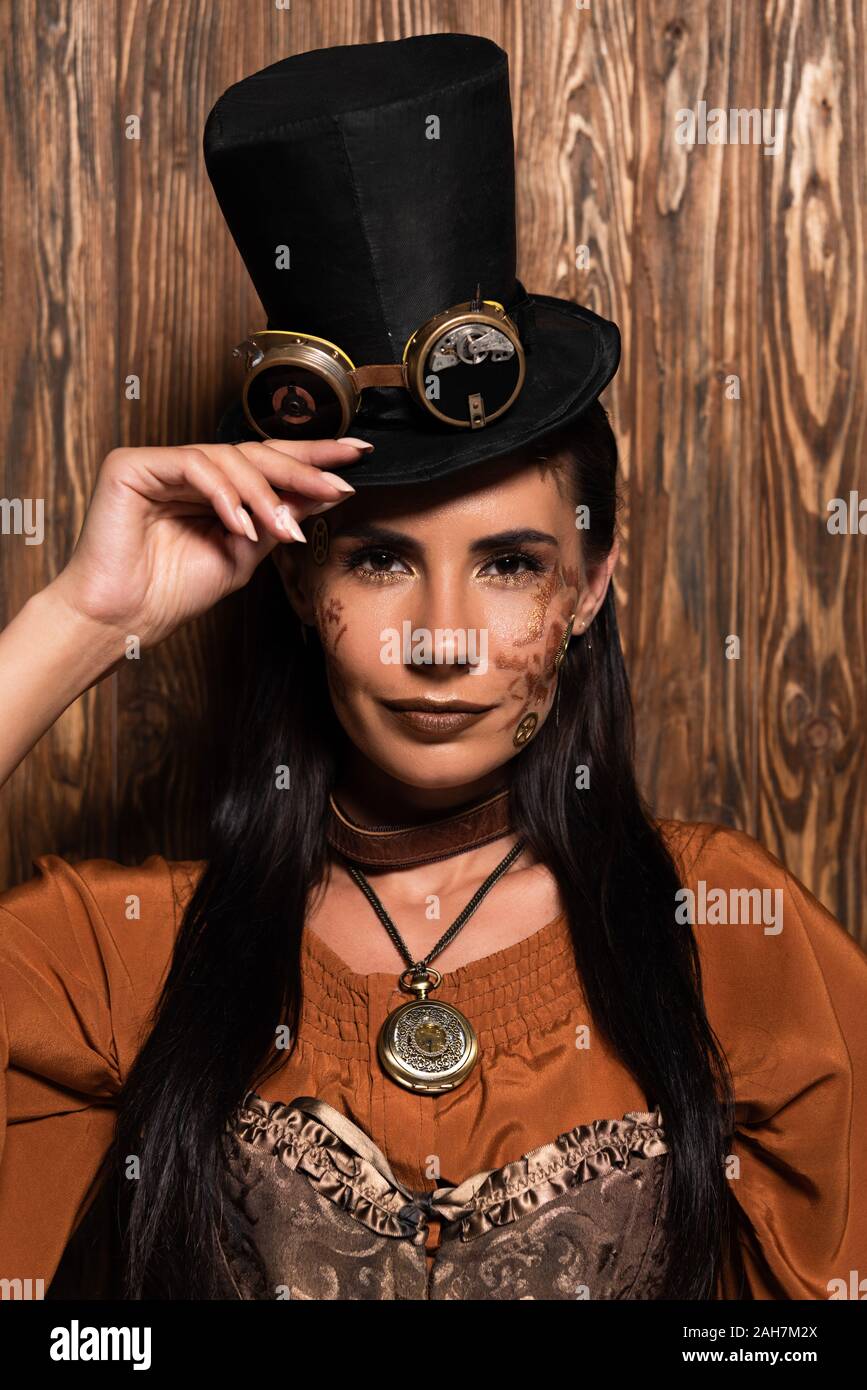 Vintage mechanical steampunk pocket watch hi-res stock photography and ...