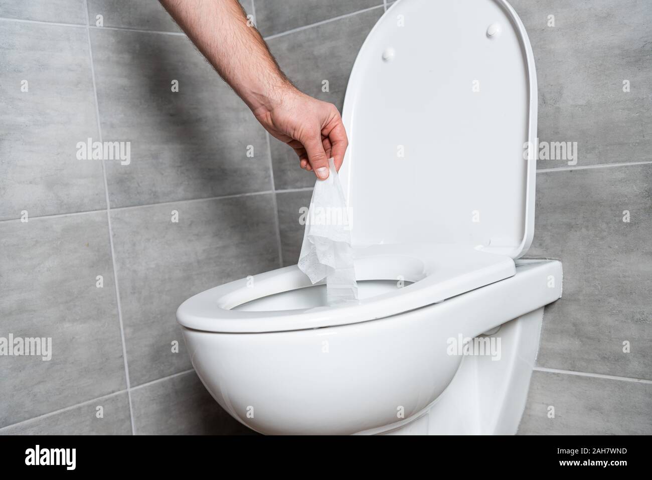 Man toilet hi-res stock photography and images - Alamy