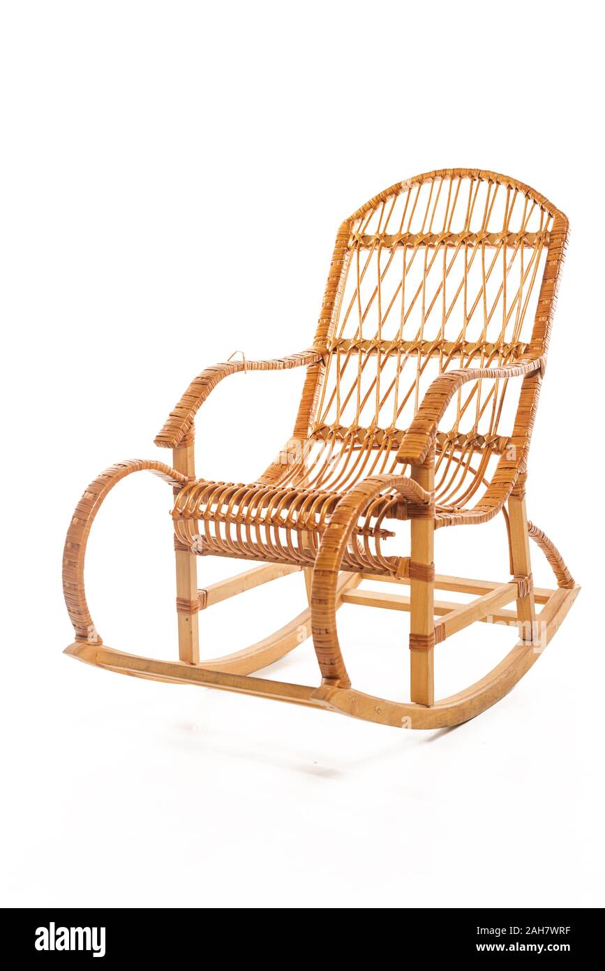 Rocking Chair Isolated Stock Photos & Rocking Chair Isolated Stock ...