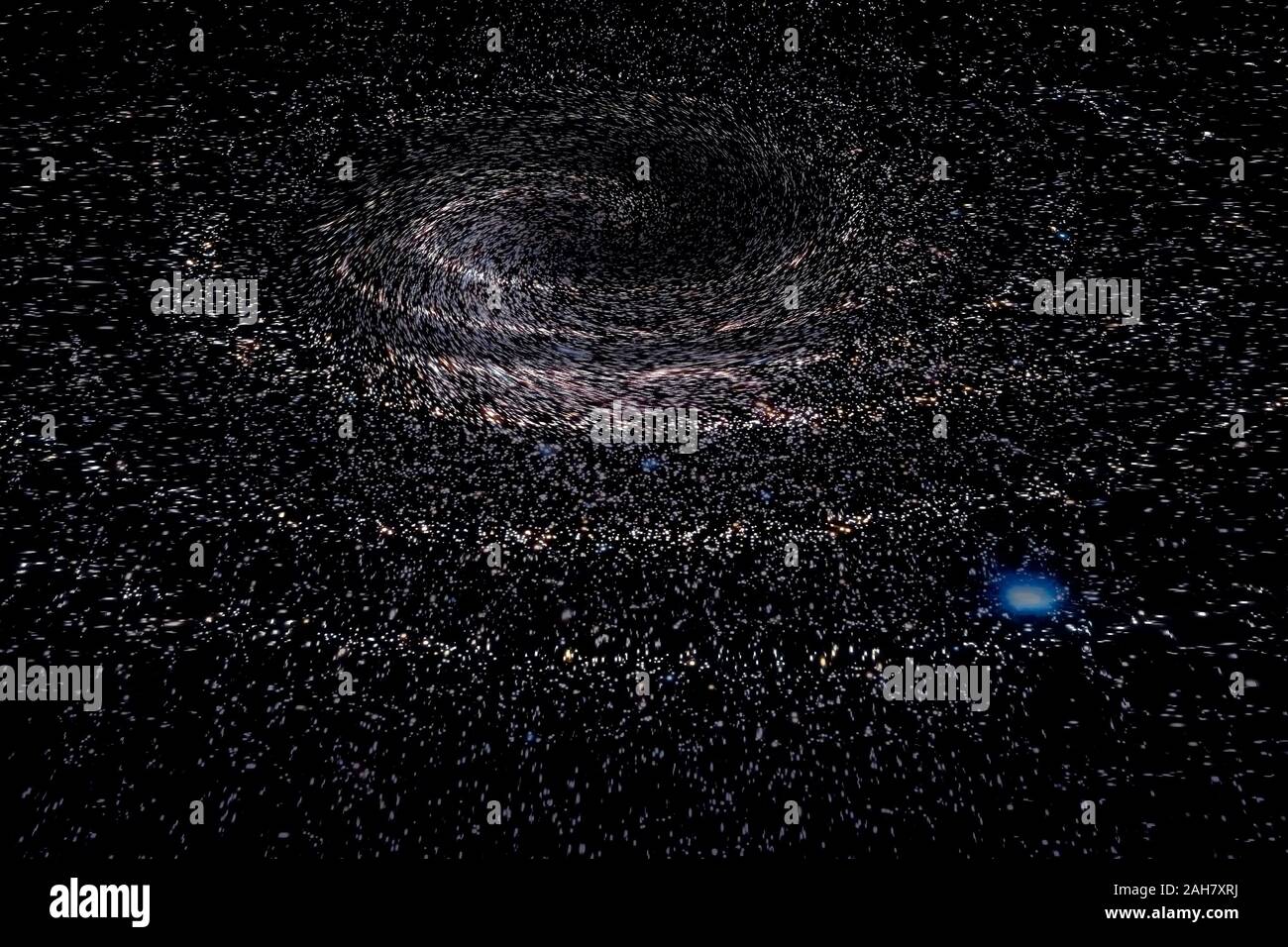 Center of the milky way galaxy nasa hi-res stock photography and images ...