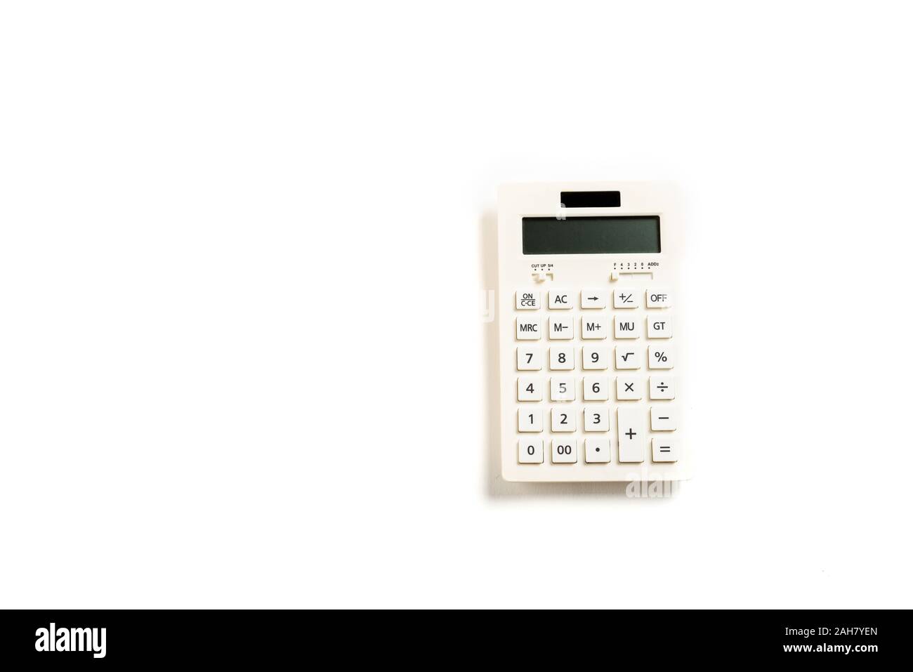 Modern calculator hi-res stock photography and images - Alamy