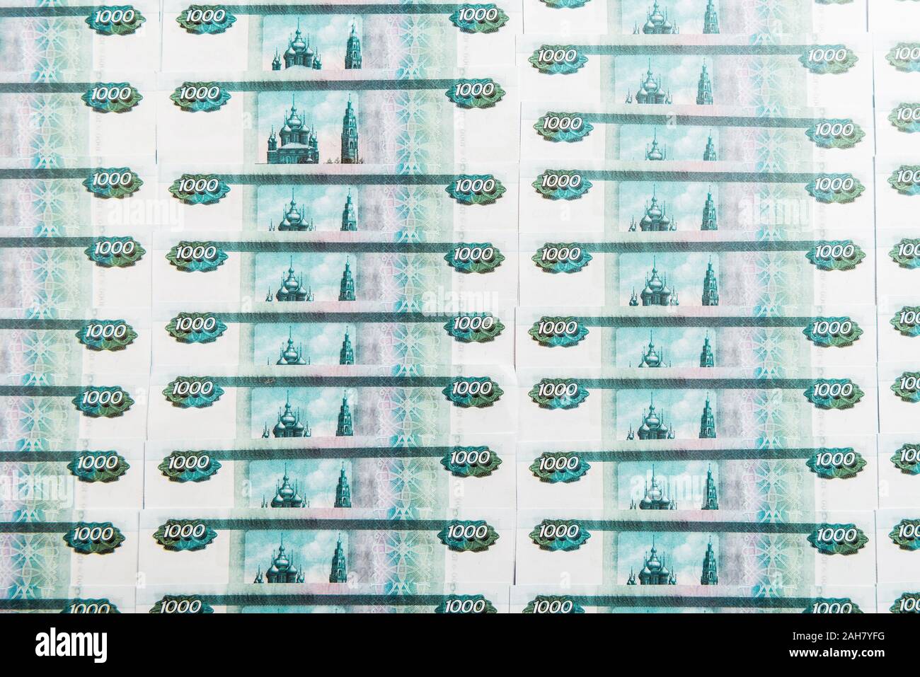 top view of russian rubles in cash Stock Photo - Alamy