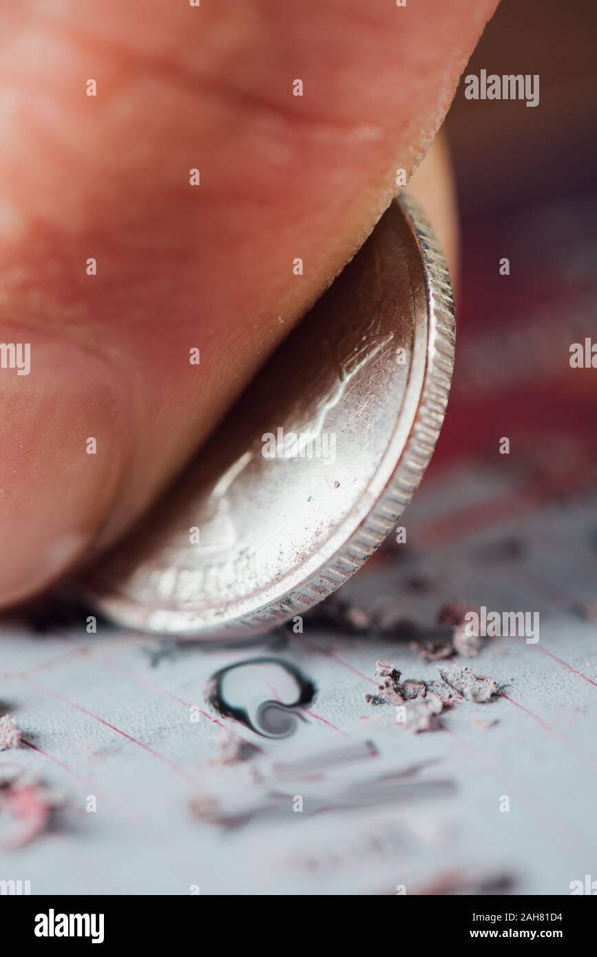 Lotto scratch card hi-res stock photography and images - Alamy