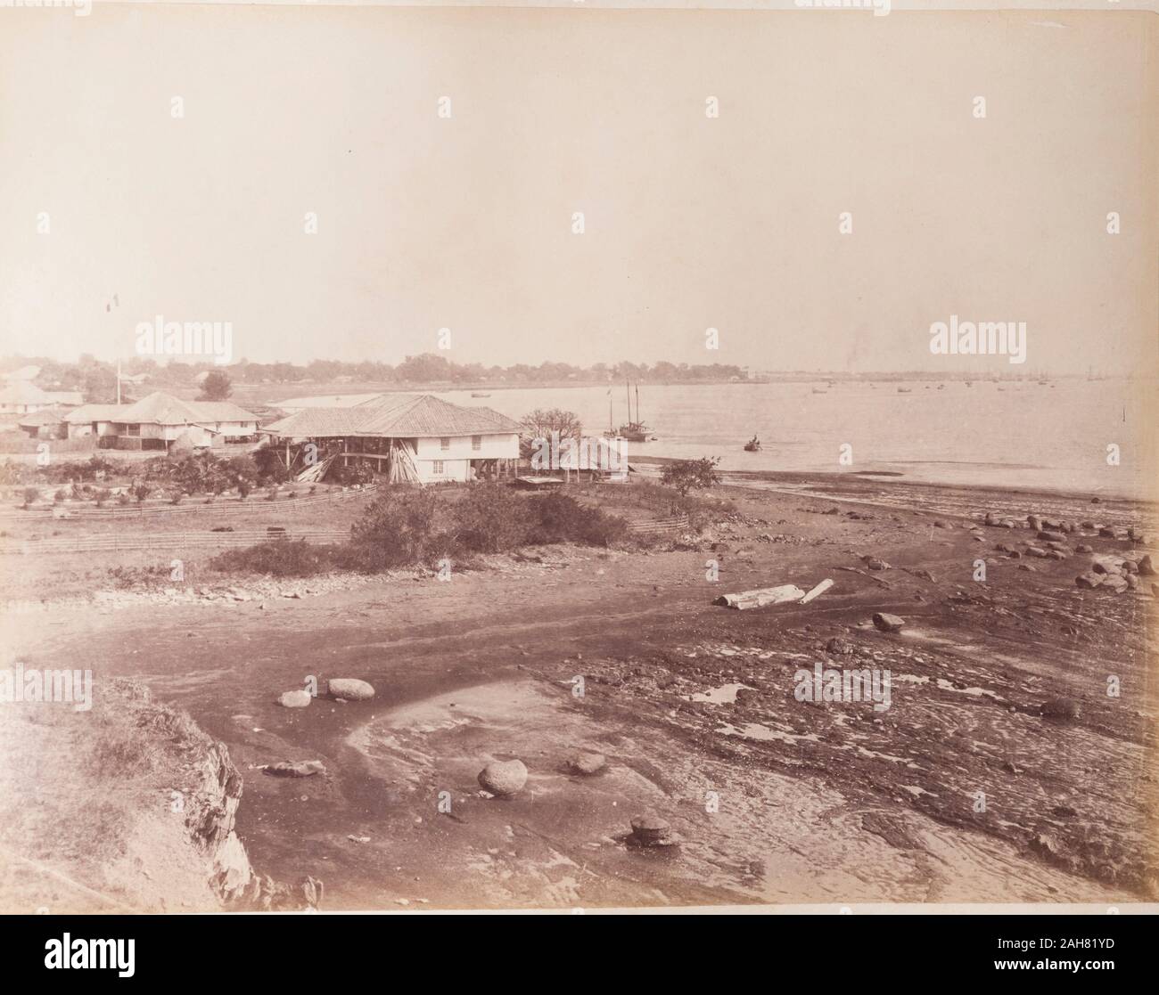 BurmaMyanmar, A rough track runs from 'The Point', a projecting spit of ...