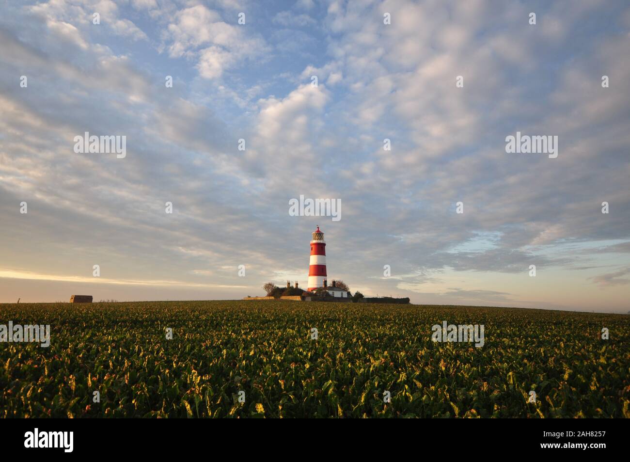 Happisburgh lighthouse, Norfolk, England, UK Stock Photo - Alamy