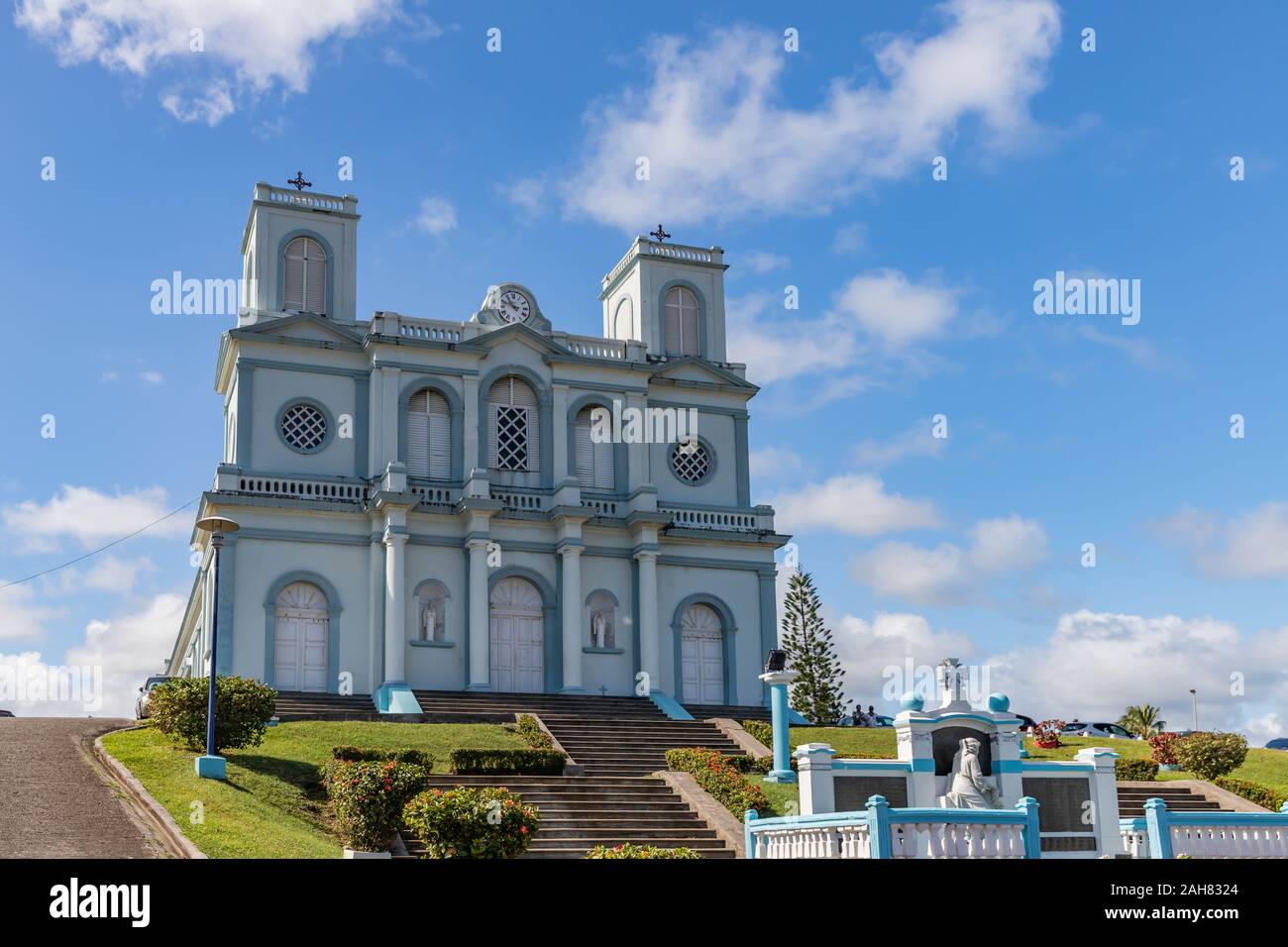 Our Lady of the Assumption Church in Sainte-Marie, Martinique, France ...