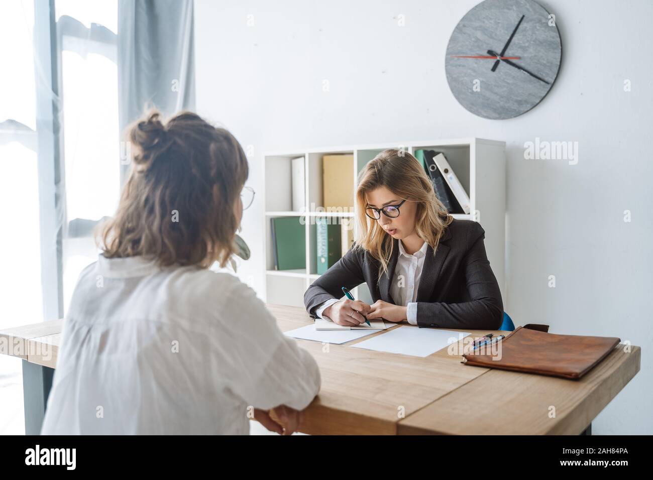 Cv interview teenager hi-res stock photography and images - Alamy