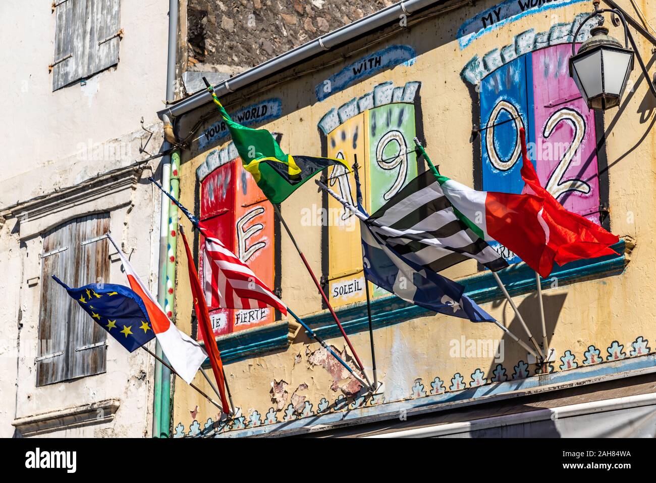 Martinique french flag hi-res stock photography and images - Alamy
