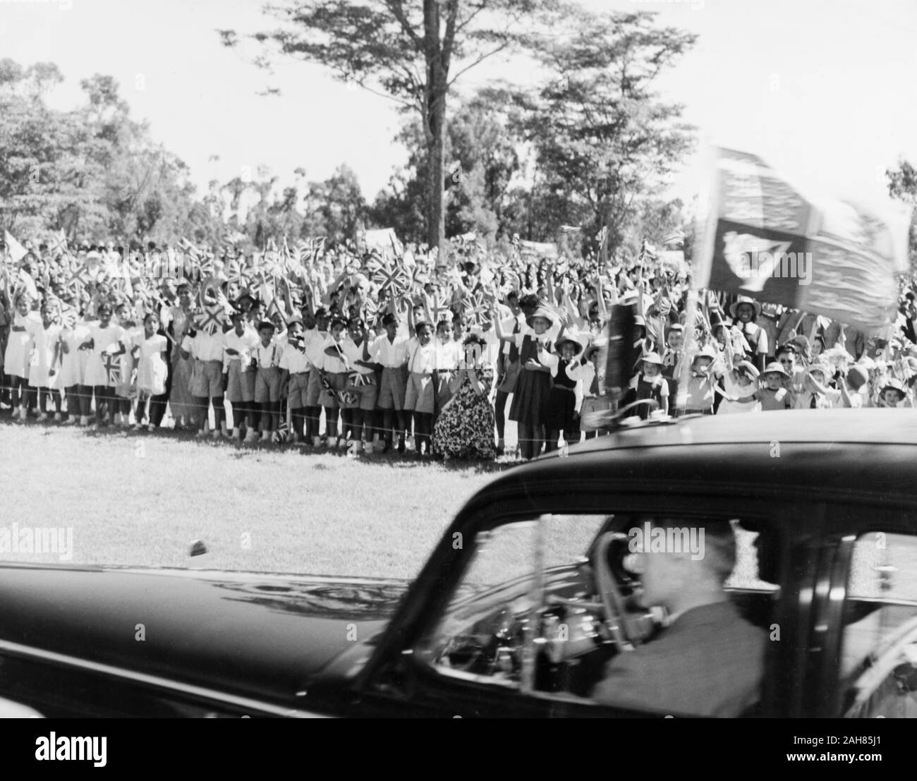 Waving union jack Black and White Stock Photos & Images - Alamy