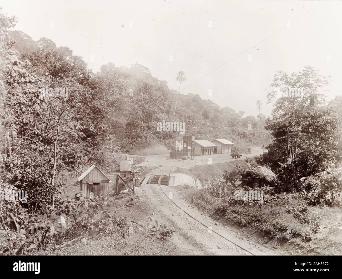 Trinidad & Tobago, A section of Trinidad Government Railways track runs ...