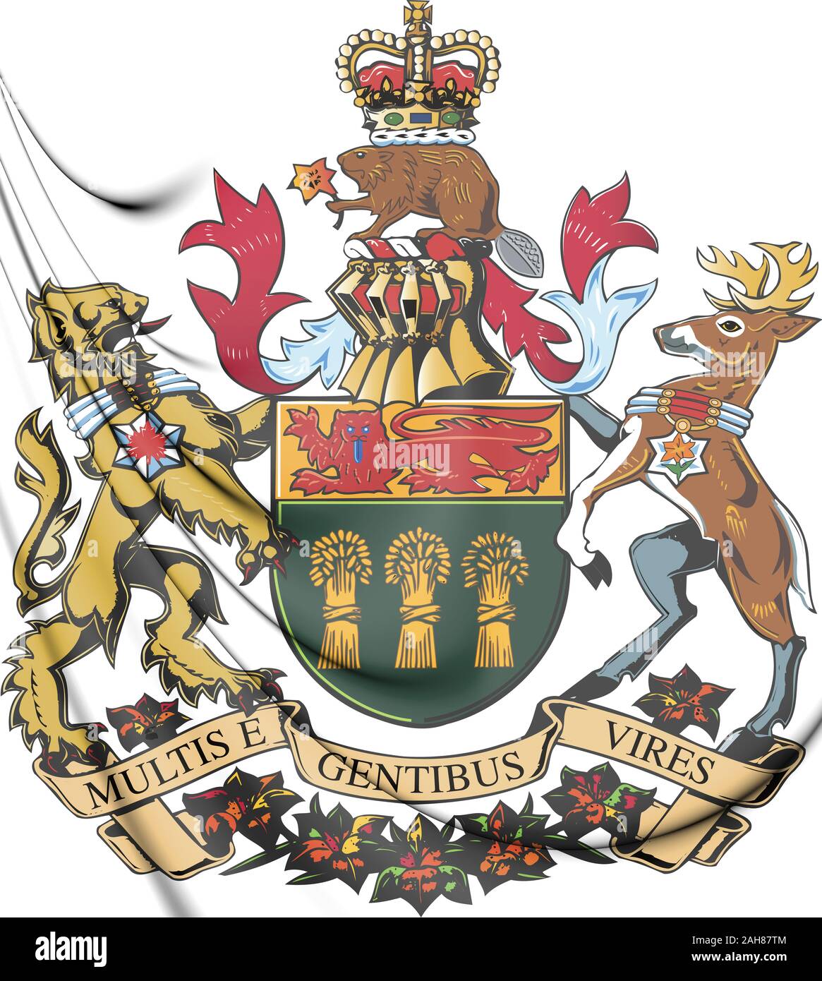 Saskatchewan flag hi-res stock photography and images - Alamy