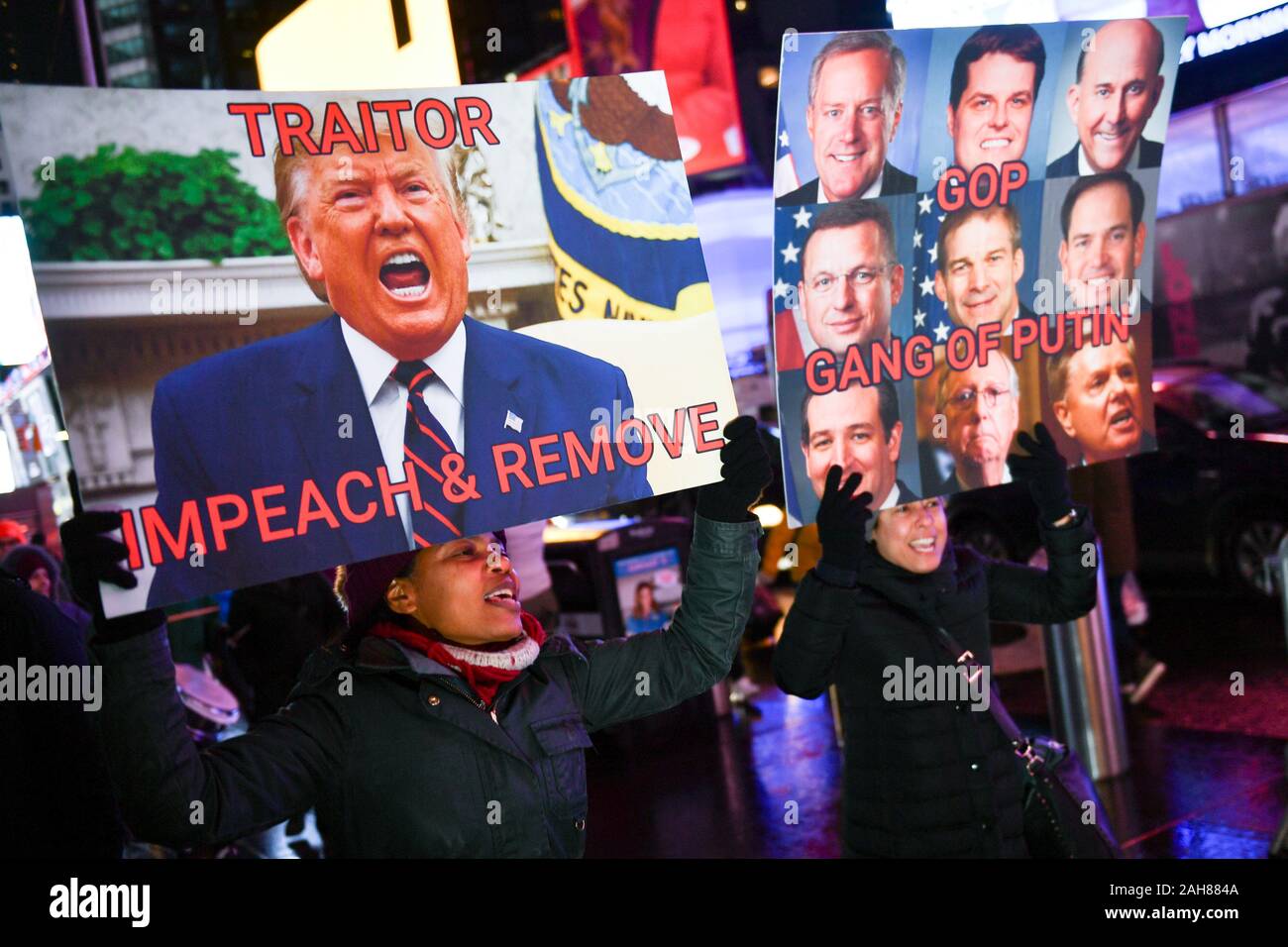 Donald trump impeachment 2019 hi-res stock photography and images - Alamy