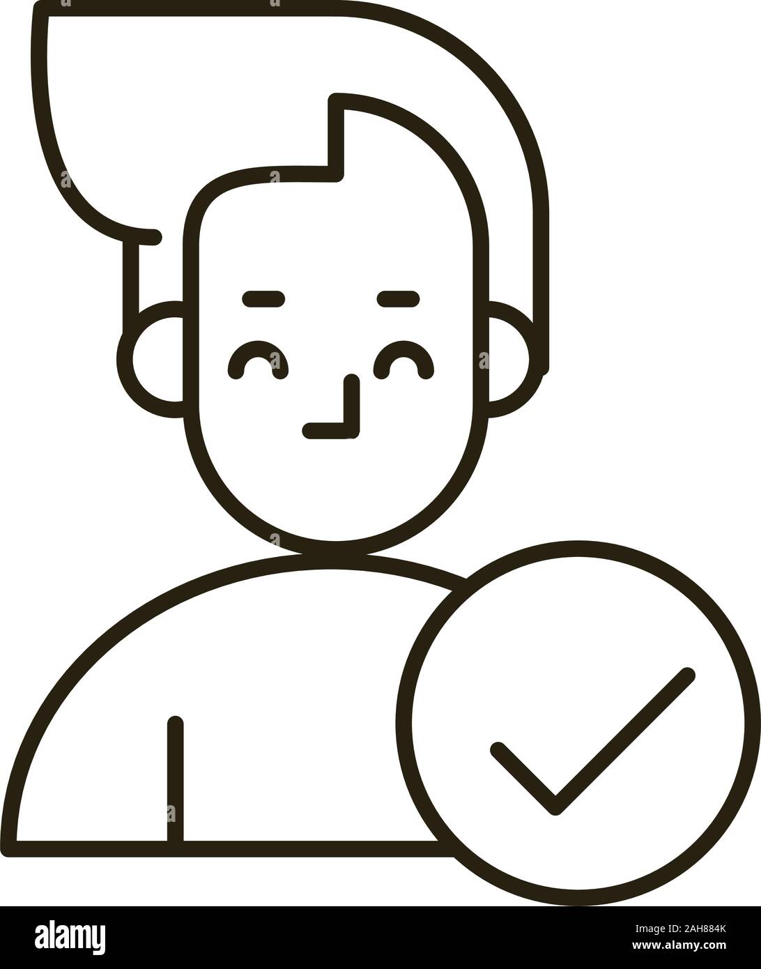 Check and symbol photo Stock Vector Images - Alamy