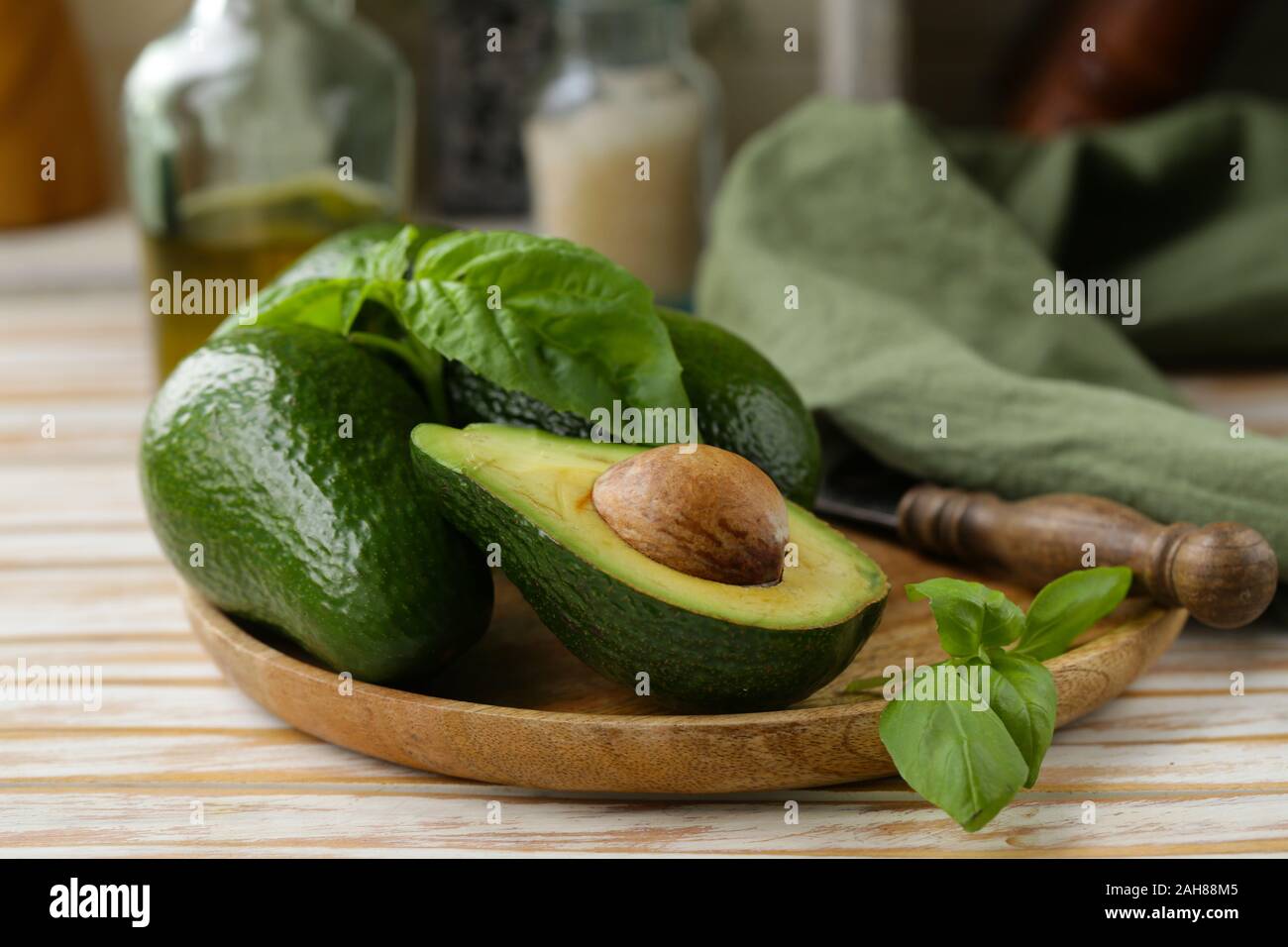 natural organic avocado for a healthy diet Stock Photo - Alamy
