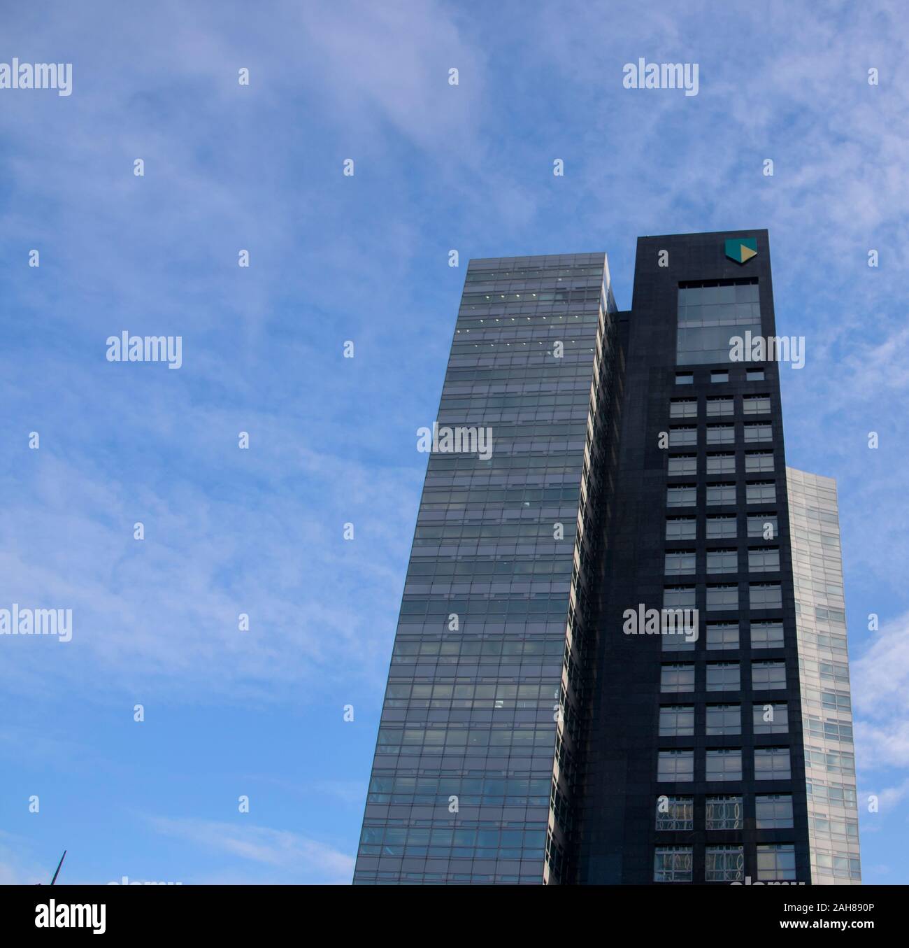 ABN AMRO Bank Headquarters Building At Gustav Mahlerplein Amsterdam The ...