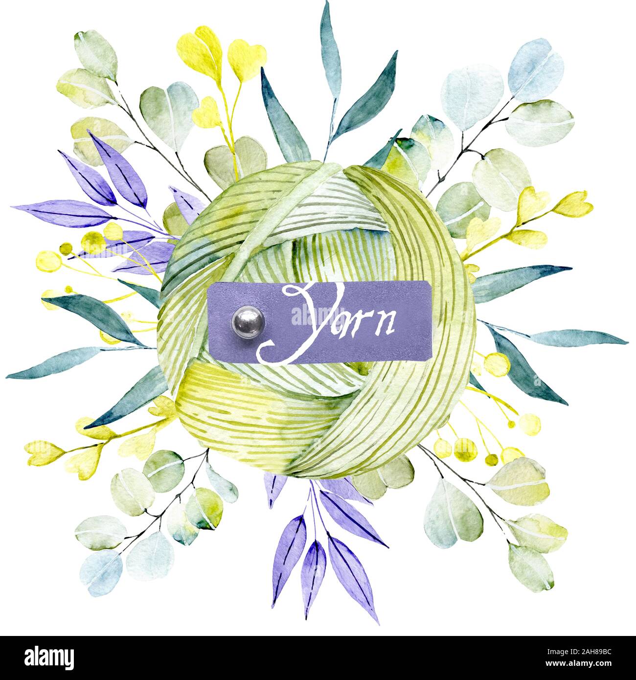 Cartoon ball thread isolated on hi-res stock photography and images - Alamy