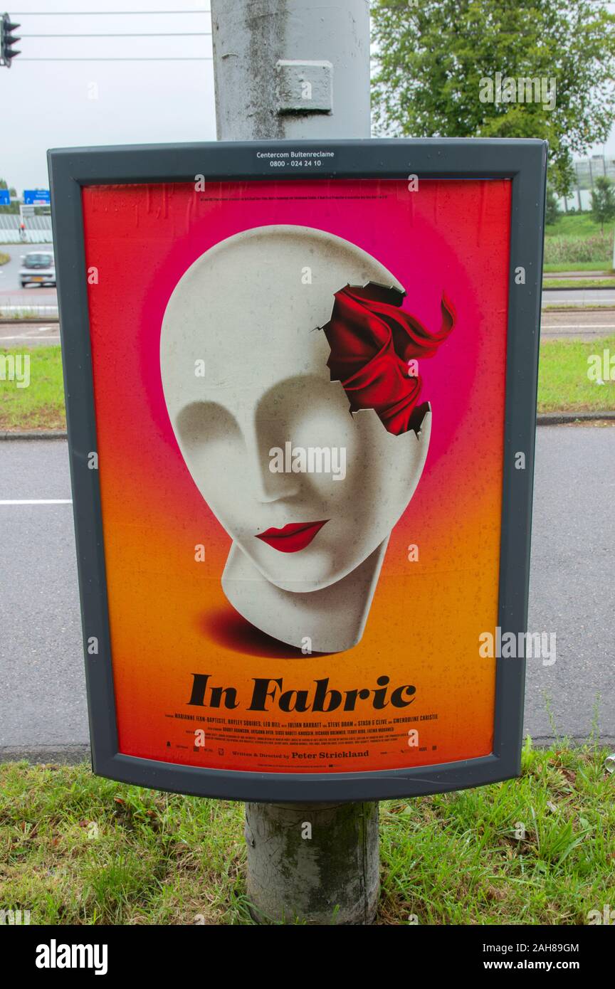 Billboard In Fabric At Amsterdam The Netherlands 2019 Stock Photo - Alamy