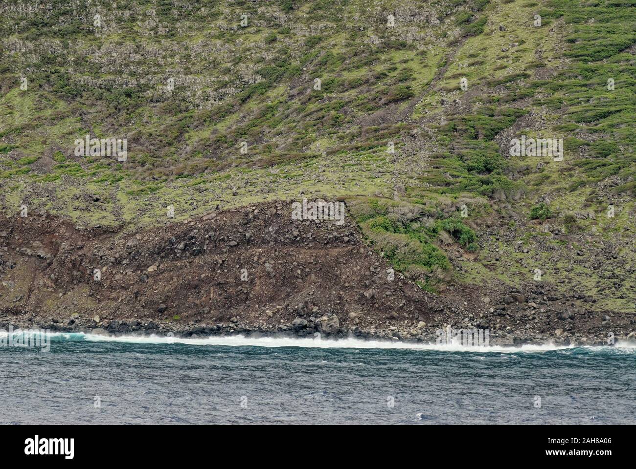 Molokai's Sea cliffs, the tallest on earth, Molokai, Hawaii - USA Stock ...