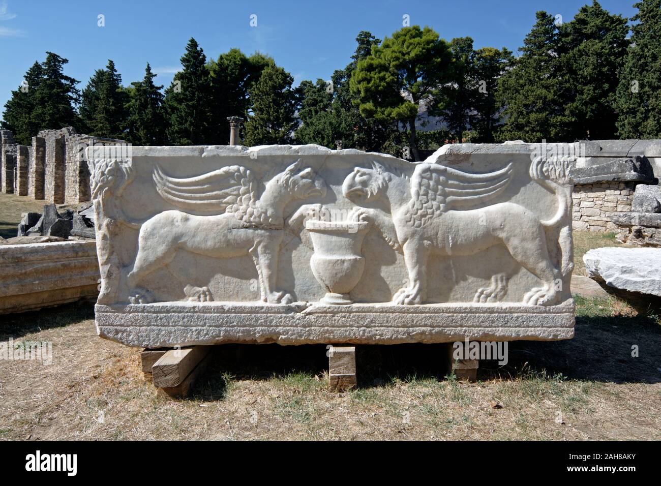 Ruins of the Roman ancient city, early burial place for Christian ...
