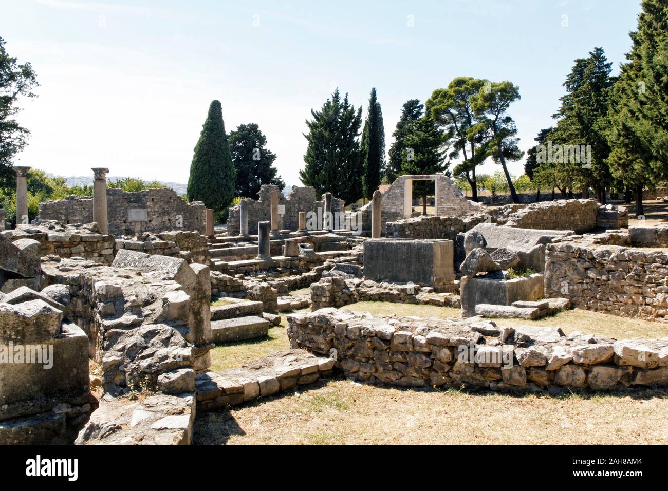Ruins of the Roman ancient city, early burial place for Christian ...