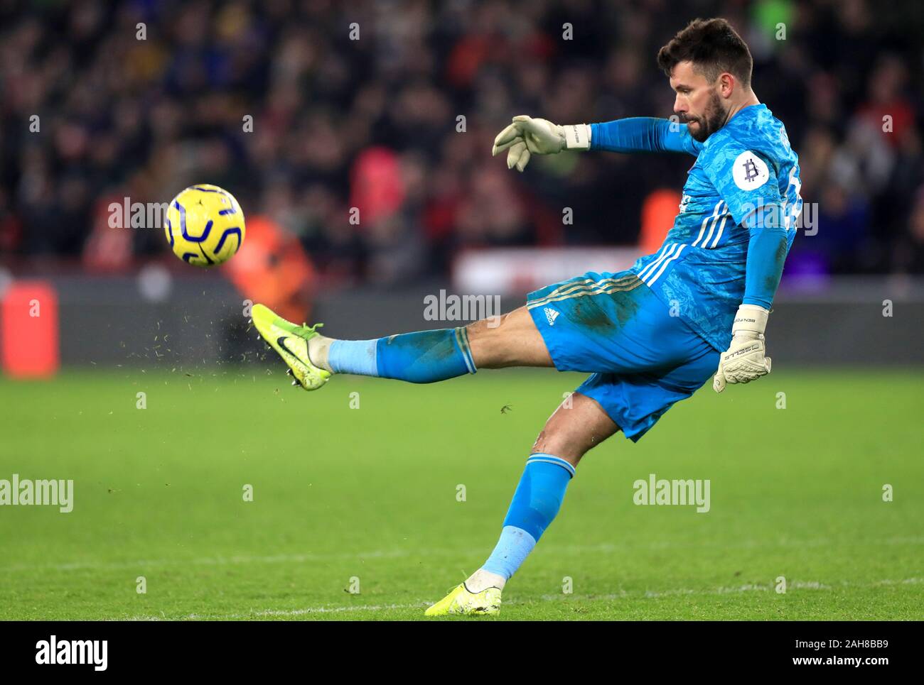 Watford goalkeeper Ben Foster in action during the Premier League match ...