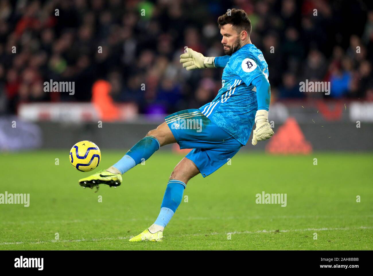 Watford goalkeeper Ben Foster in action during the Premier League match ...