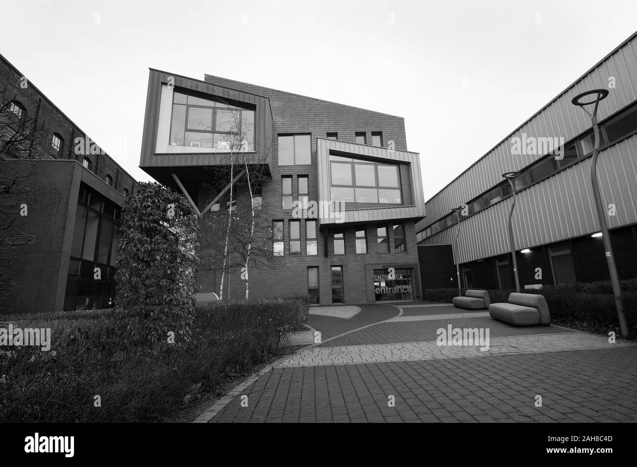 Modern university building at Lincoln, UK Stock Photo - Alamy