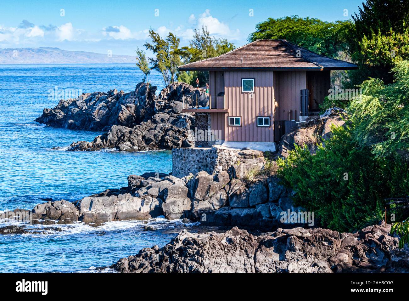 Napili & Kapalua, Maui, Kapalua Cliff House Stock Photo - Alamy
