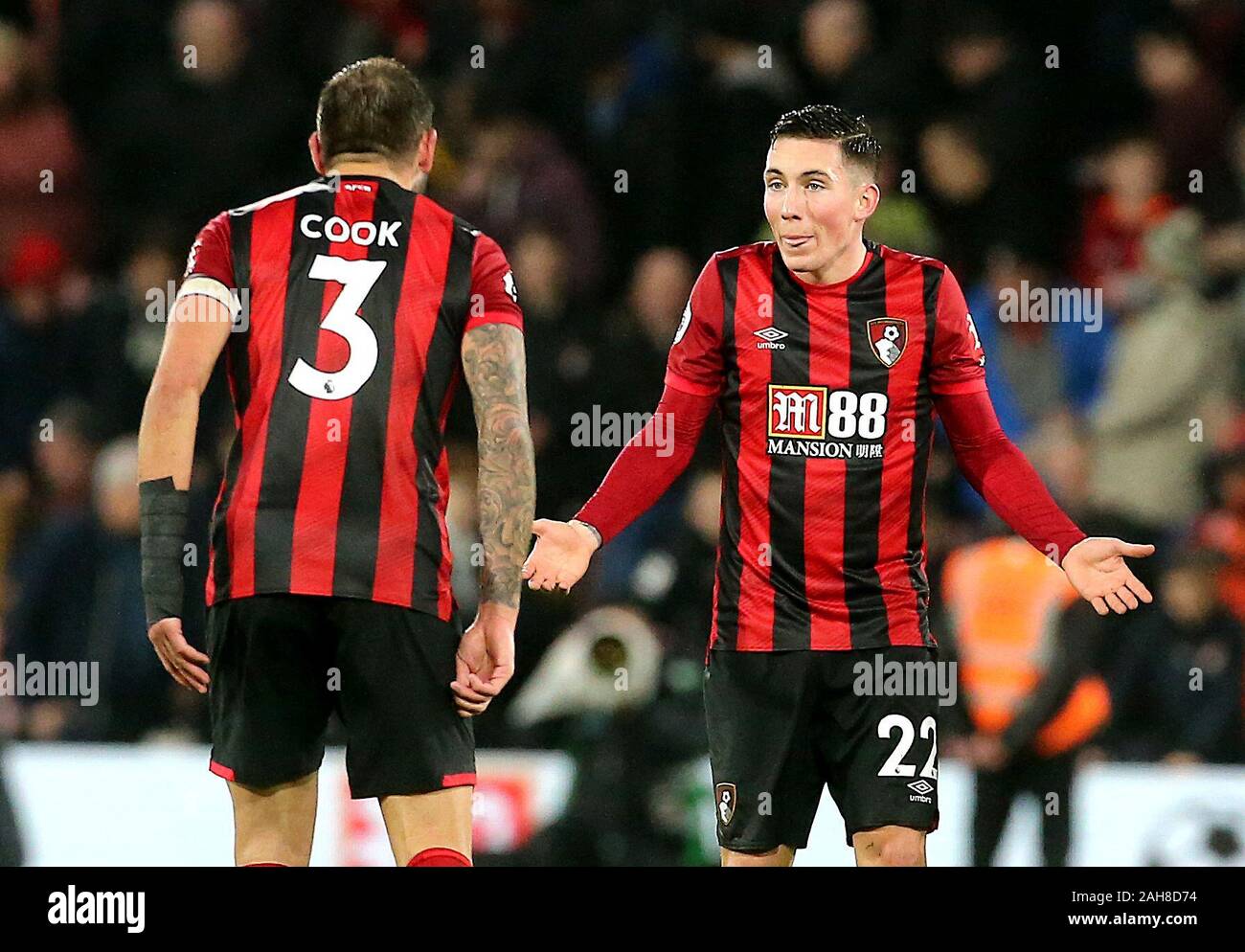 Bournemouth's Harry Wilson during the Premier League match at the ...