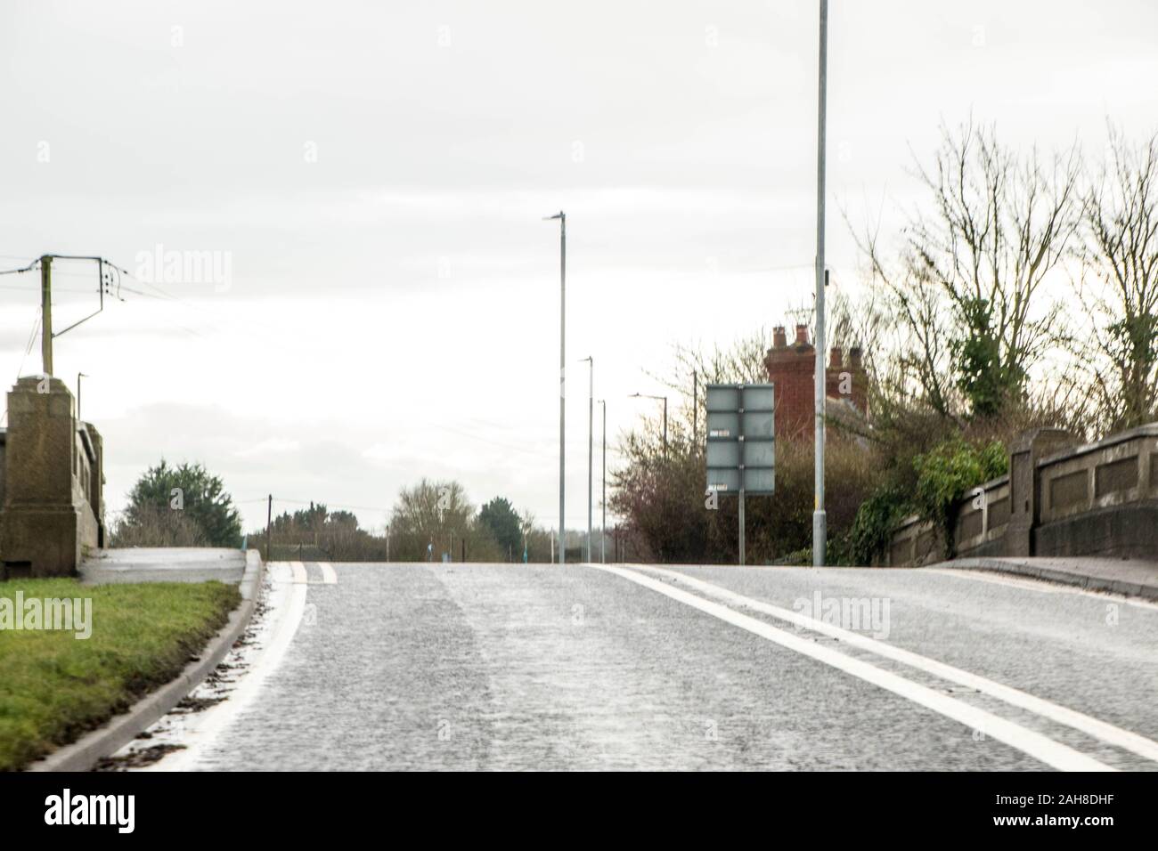 A typical countryside road hi-res stock photography and images - Alamy